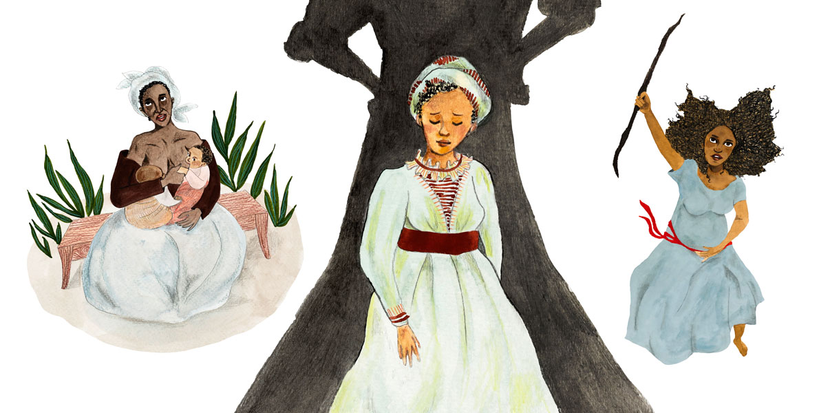 Solitude la flamboyante, un roman illustré sur l'esclavage en Guadeloupe